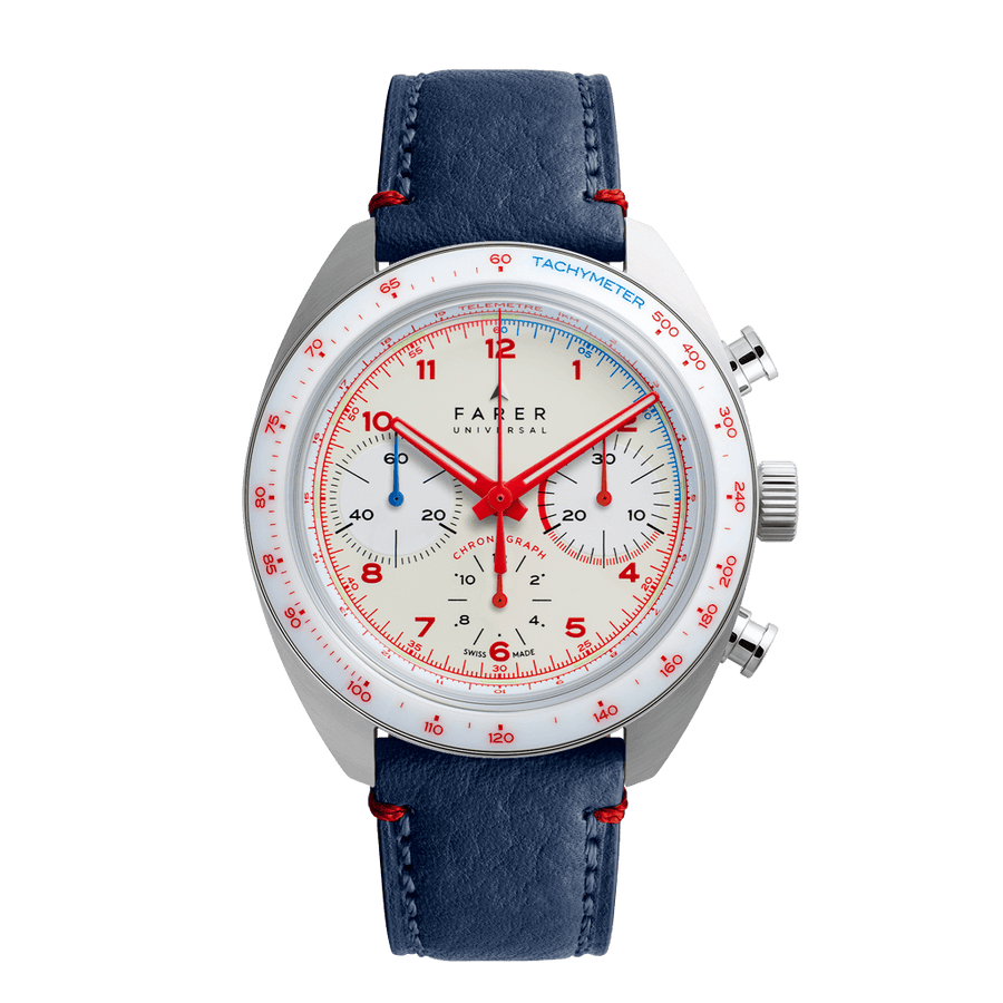 Farer - Roché World Timer - 39mm Swiss-Made Automatic Watch