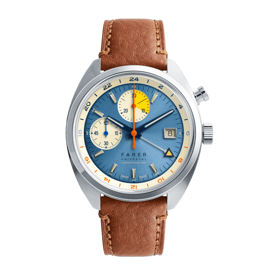 Farer - Discovery - 39.5mm Swiss-Made Three Hand Automatic Watch
