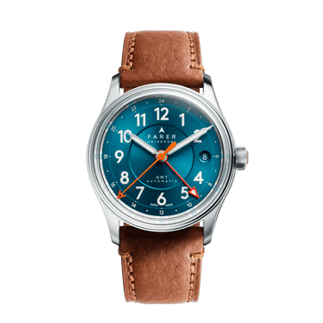 Farer - Roché World Timer - 39mm Swiss-Made Automatic Watch