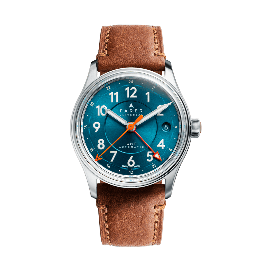 Farer - Discovery - 39.5mm Swiss-Made Three Hand Automatic Watch