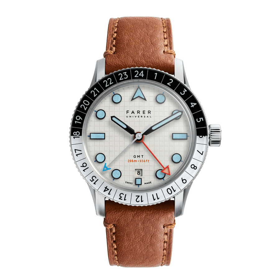 Farer - Discovery - 39.5mm Swiss-Made Three Hand Automatic Watch