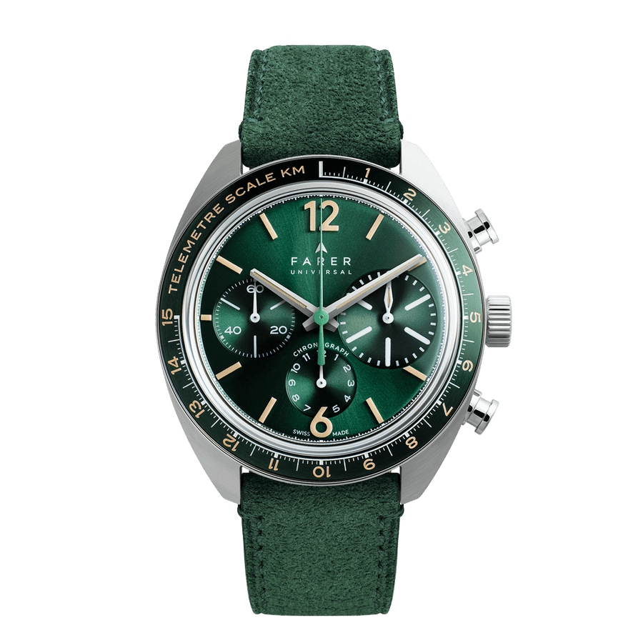 Farer - Roché World Timer - 39mm Swiss-Made Automatic Watch