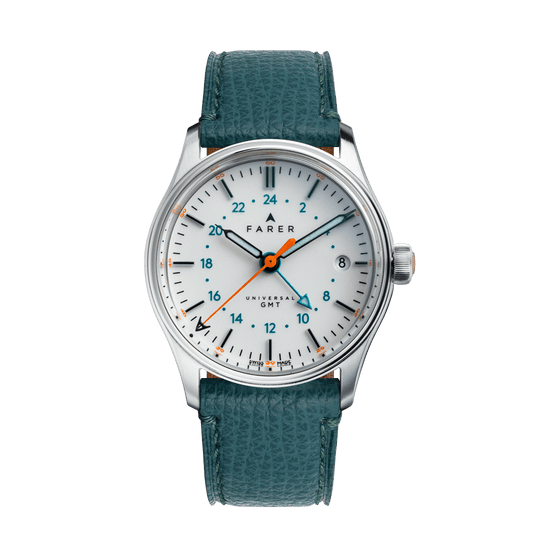 Farer - Roché World Timer - 39mm Swiss-Made Automatic Watch