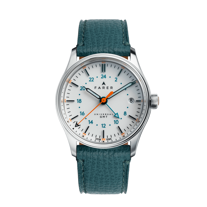 Farer - Roché World Timer - 39mm Swiss-Made Automatic Watch