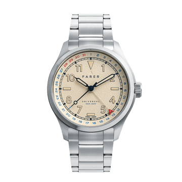 Farer - Discovery - 39.5mm Swiss-Made Three Hand Automatic Watch